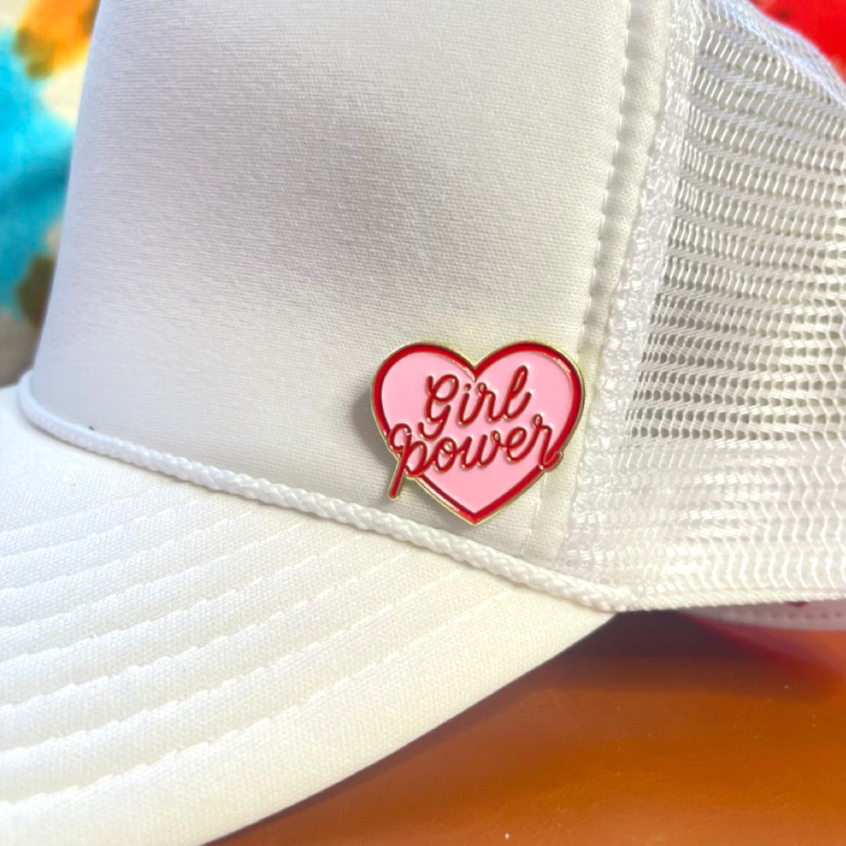 GIRL POWER PIN – Mess Hall Truck Shop